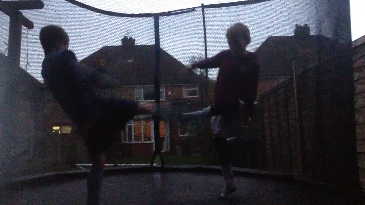 Tramp football vs JAMES - YouTube