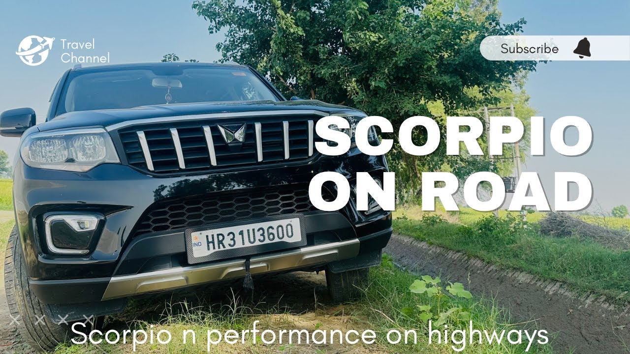 Scorpio N high speeding on highway @pawankhatkarvlogs - YouTube