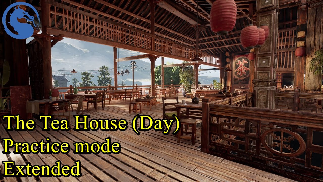 Mortal Kombat 1 - The Tea House (Day) Practice mode OST Extended - YouTube