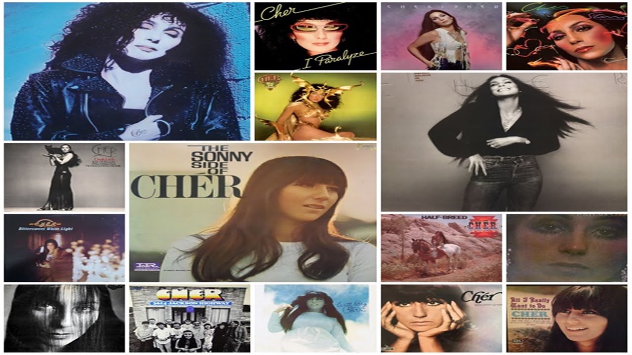 CHER - Albums CD Booklet (1965 - 2018) - YouTube