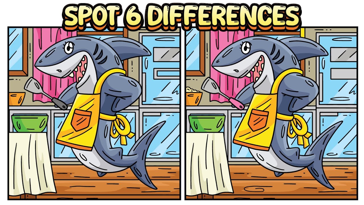 Find the Differences Quiz | 5 Picture Challenges with 6 Hidden ...