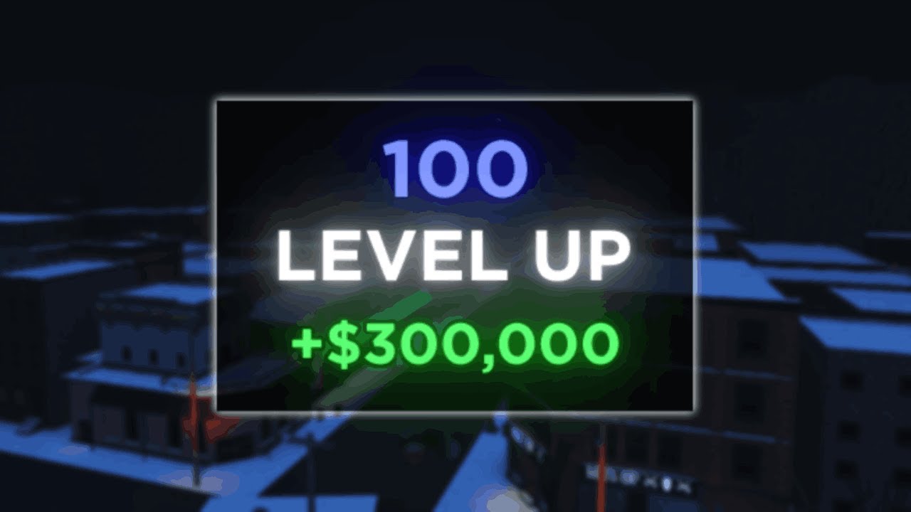 Reaching Level 100 In Criminality - YouTube