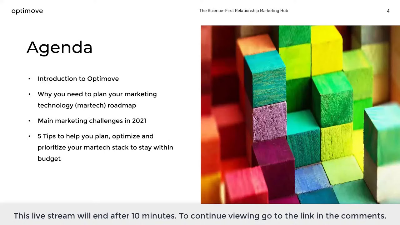 5 Tips to Build your Martech Roadmap for 2021 - first 10 minutes - YouTube