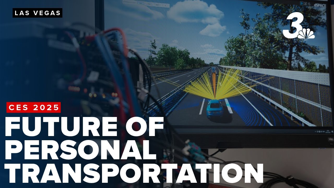Future of personal transportation on display at CES 2025 in Las Vegas ...