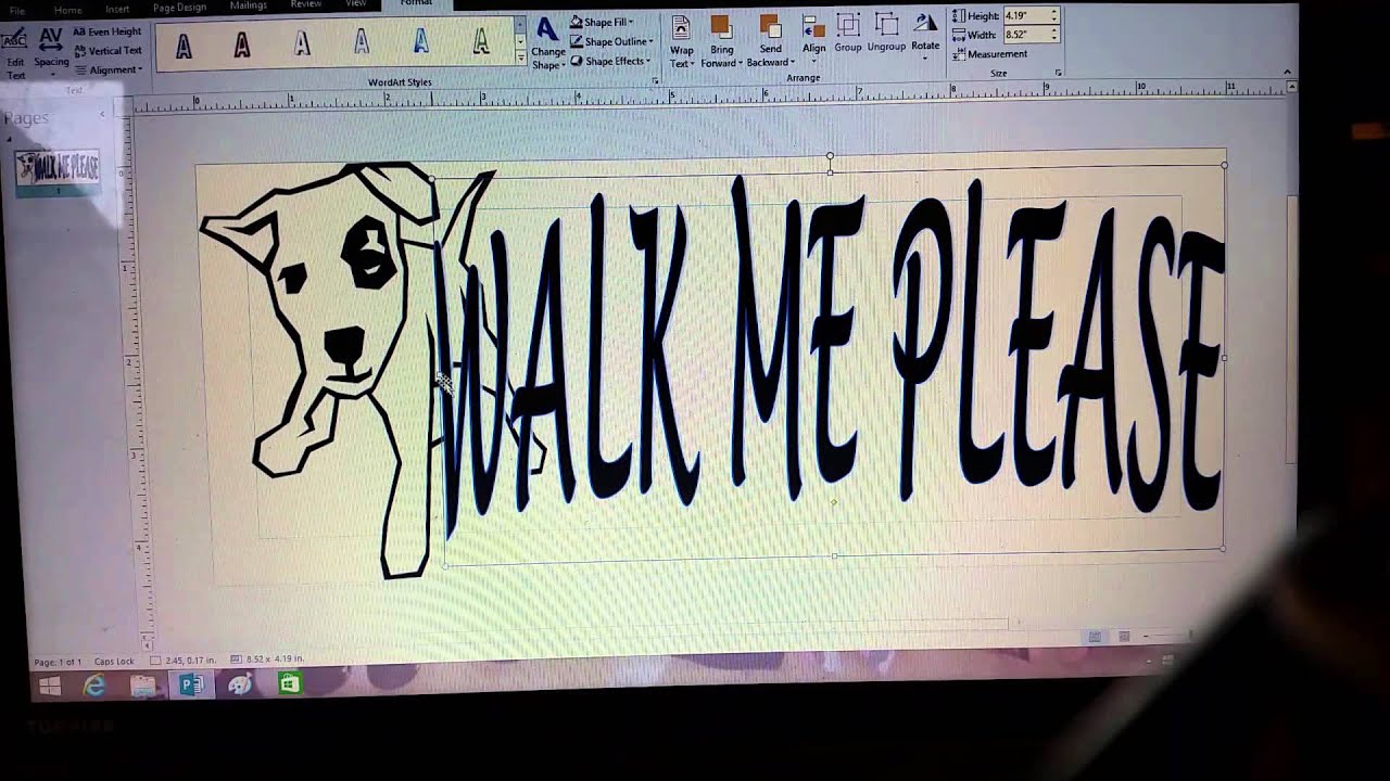 Publisher sign template - YouTube