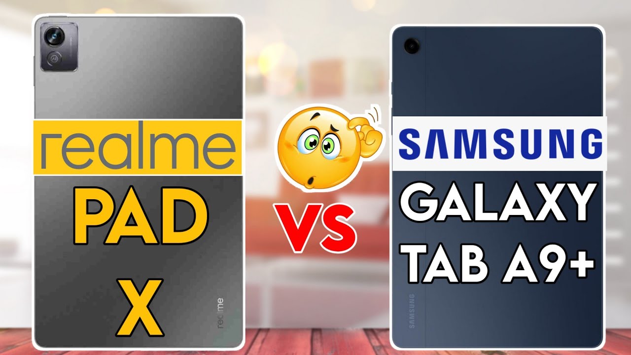 Samsung Galaxy Tab A9 Plus vs realme Pad X : Winner 🤨 - YouTube