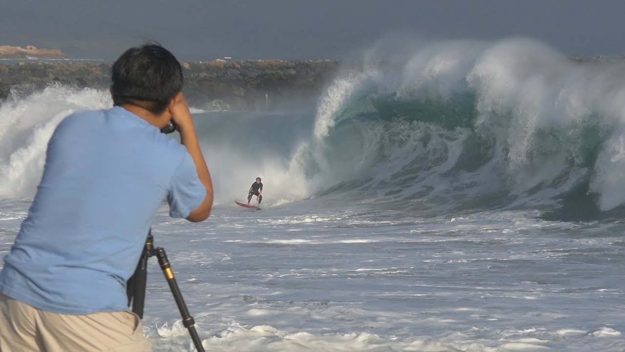 The Wedge, CA, Surf, 8/17/2018 - (4K@30) - Part 2 - YouTube