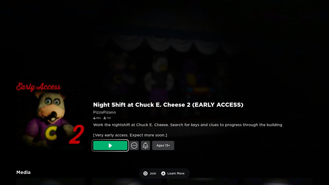First look: Night shift at Chuck E. Cheese's 2 Early access - YouTube