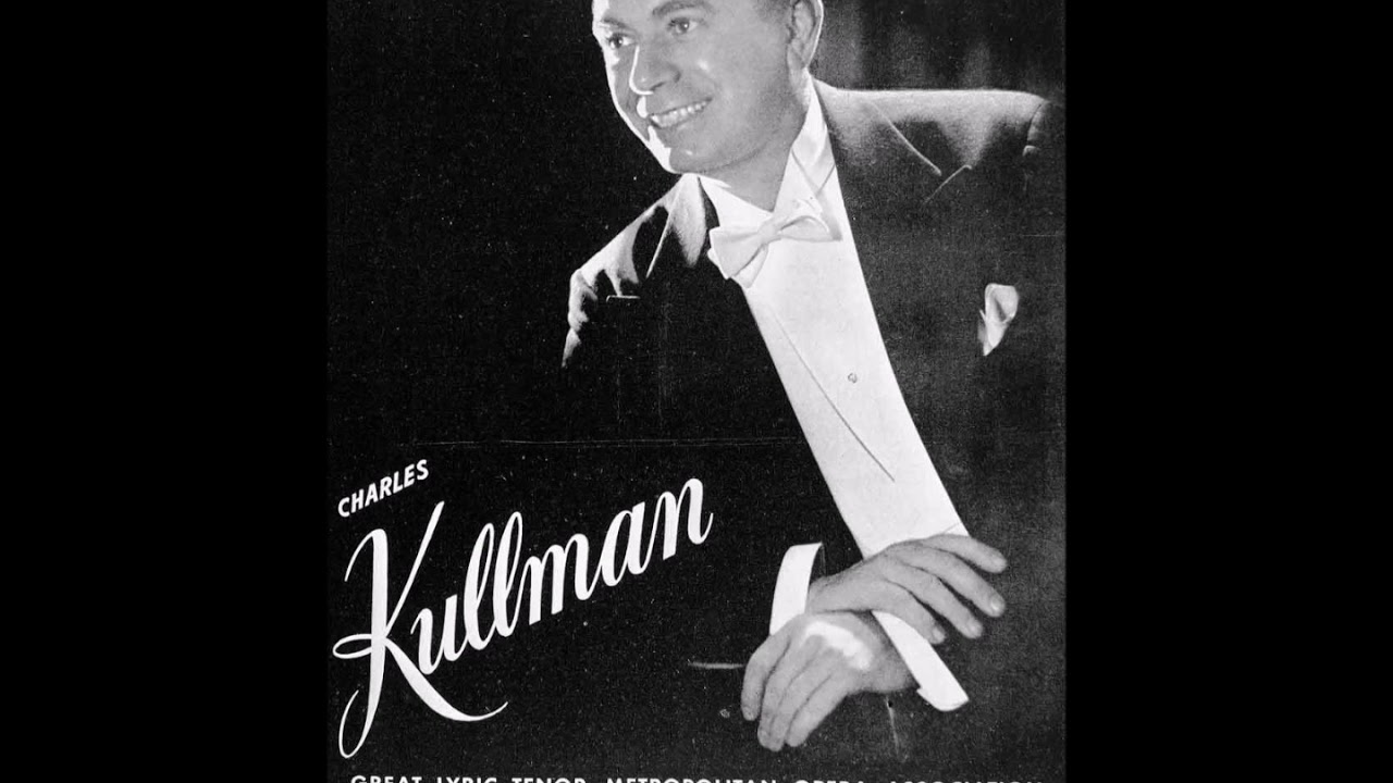 Charles Kullman – When You're Away, 1939 - YouTube