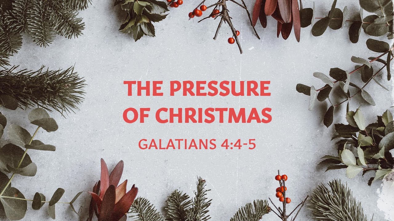 The Pressure of Christmas | Matt Rawley | Sun Valley Community Church ...