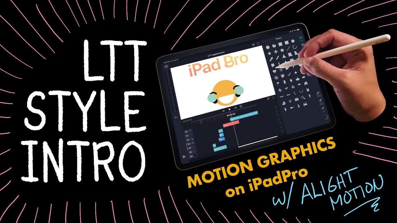 LTT Style Intro on the iPad Pro: Recreating An Iconic YouTube Intro w ...