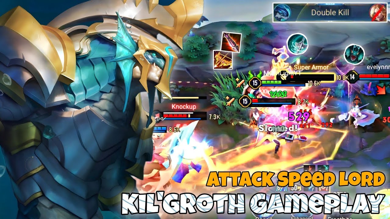 Kil'groth Jungle Pro Gameplay | Lord Of Attack Speed Carries | Arena of ...