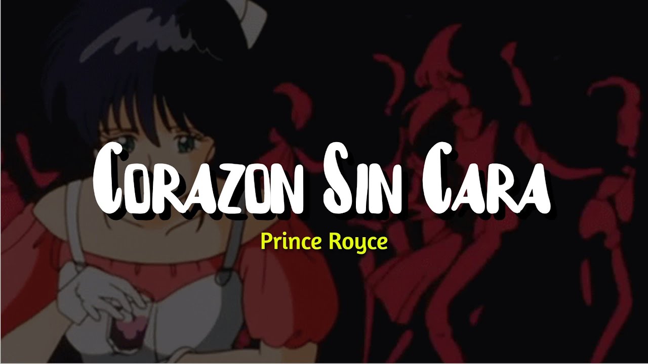 Prince Royce - Corazón Sin Cara (Letra) - YouTube