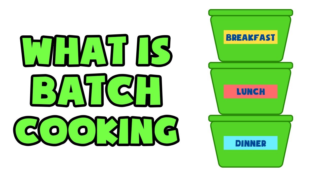 What is Batch Cooking | Explained in 2 min - YouTube