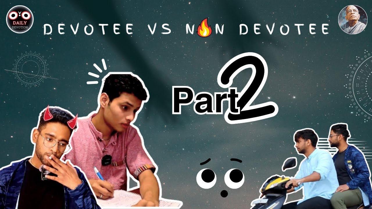 इस्कॉन भक्त के जीवन का एक दिन! || Life of a ISKCON Devotee Part-2 ...