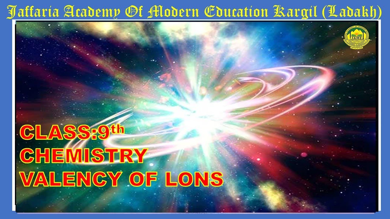 Class 9th Chemistry Valency of Ions - YouTube