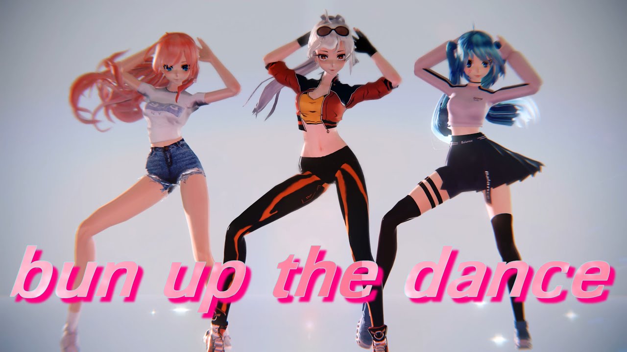 ≡MMD≡ HakuxMikuxLuka - Bun up the dance [4KUHD60FPS] - YouTube