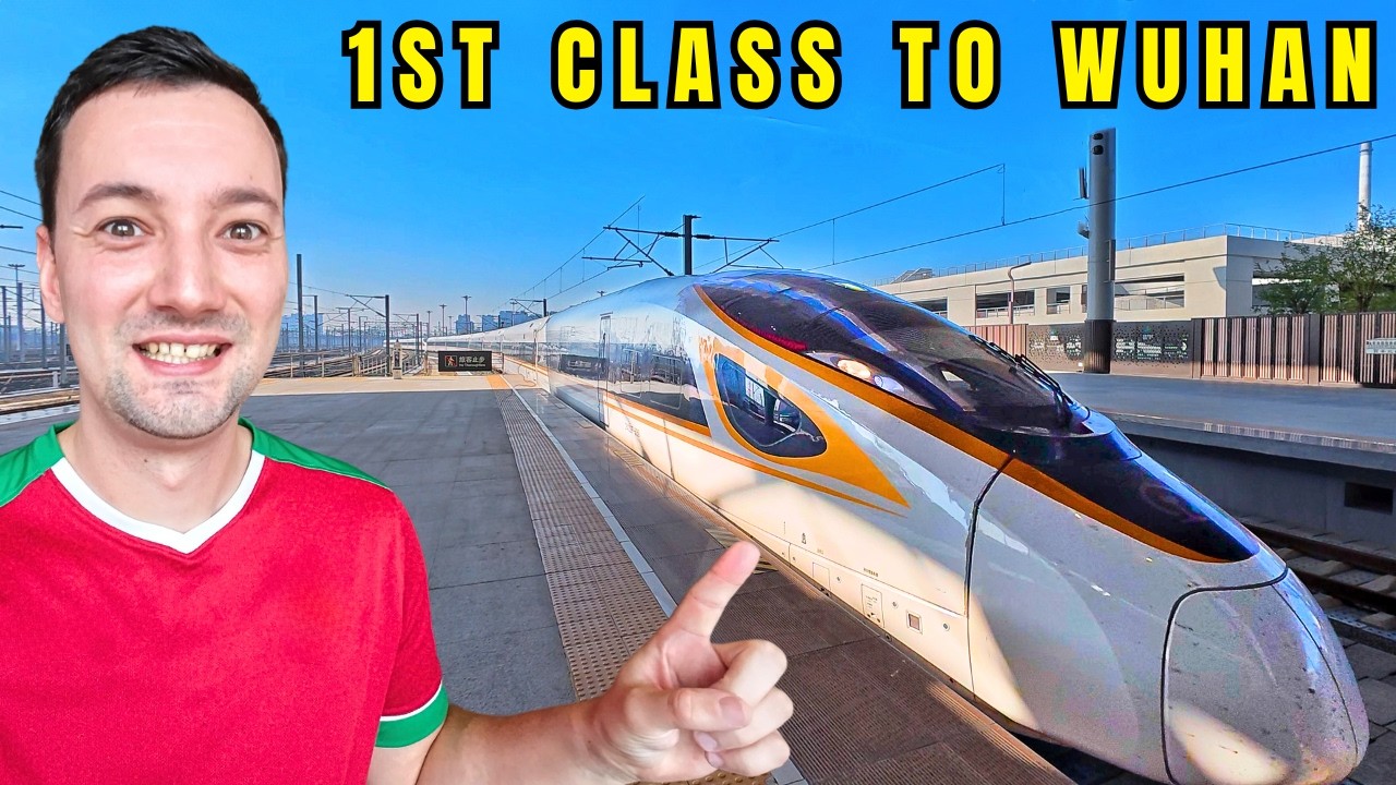$100 1st Class High-Speed Train To Wuhan, China 🇨🇳 - YouTube