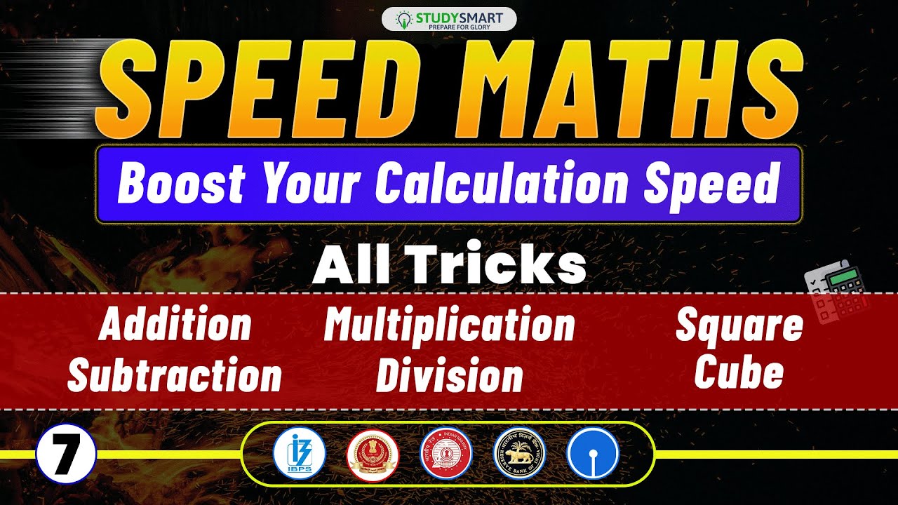Speed Maths Class 7 | Calculations Tricks for Super Fast Calculation ...