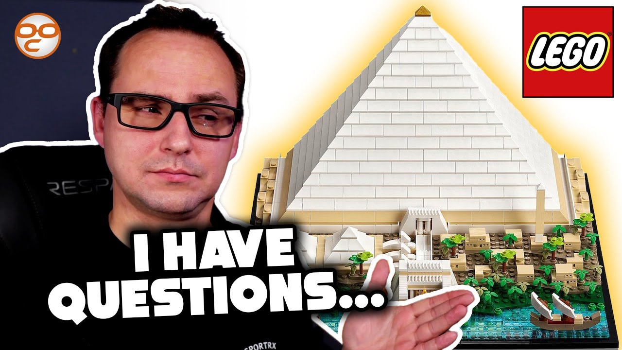 Half Set, Full Glory! LEGO Great Pyramid of Giza REVEALED! - YouTube