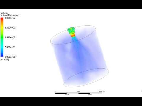 CFD simulation and Post processing of Atomizer; Cold case study # ...
