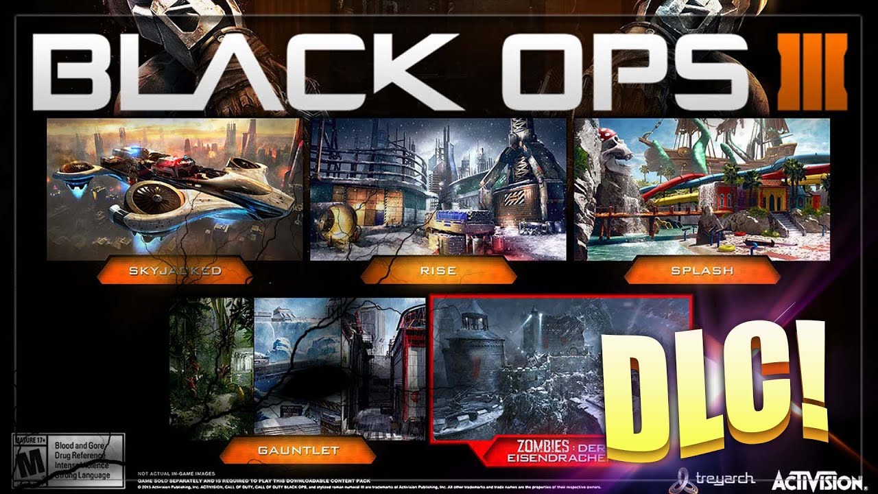 Black ops 3 Awakening DLC Gauntlet & Skyjacked First Games Live. - YouTube