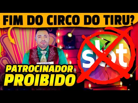 🚨 FIM NO SBT! Circo do Tirulip pode ser tirado do após após proibição na justiça