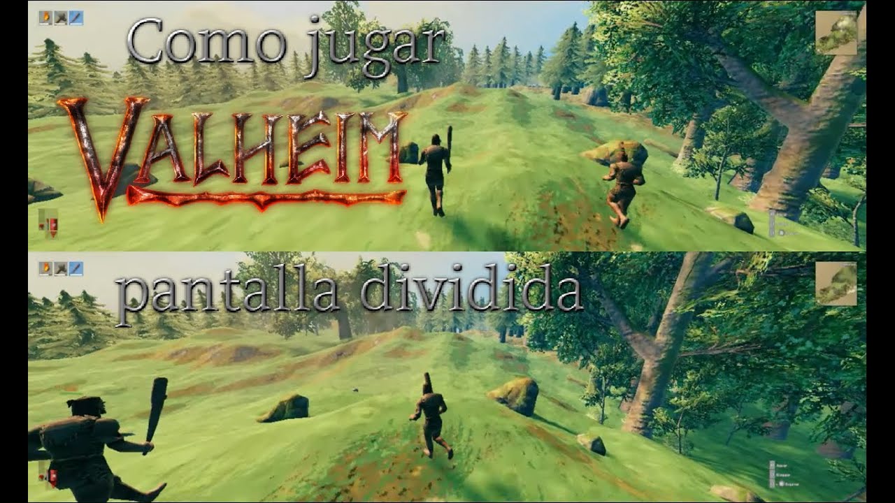 Como jugar Valheim a pantalla dividida (2 a 4 Jugadores) - YouTube