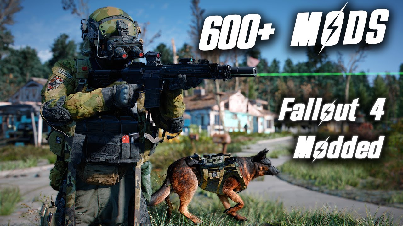 Fallout 4: Ultra Modded Gameplay | Part 19 (600+ Mods) (MW Mods) (4k ...