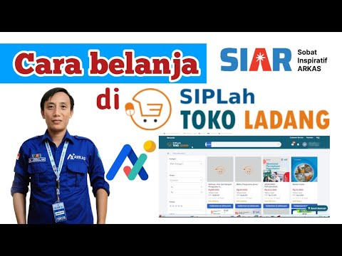 cara belanja di Siplah Toko Ladang sesuai arkas / HPP