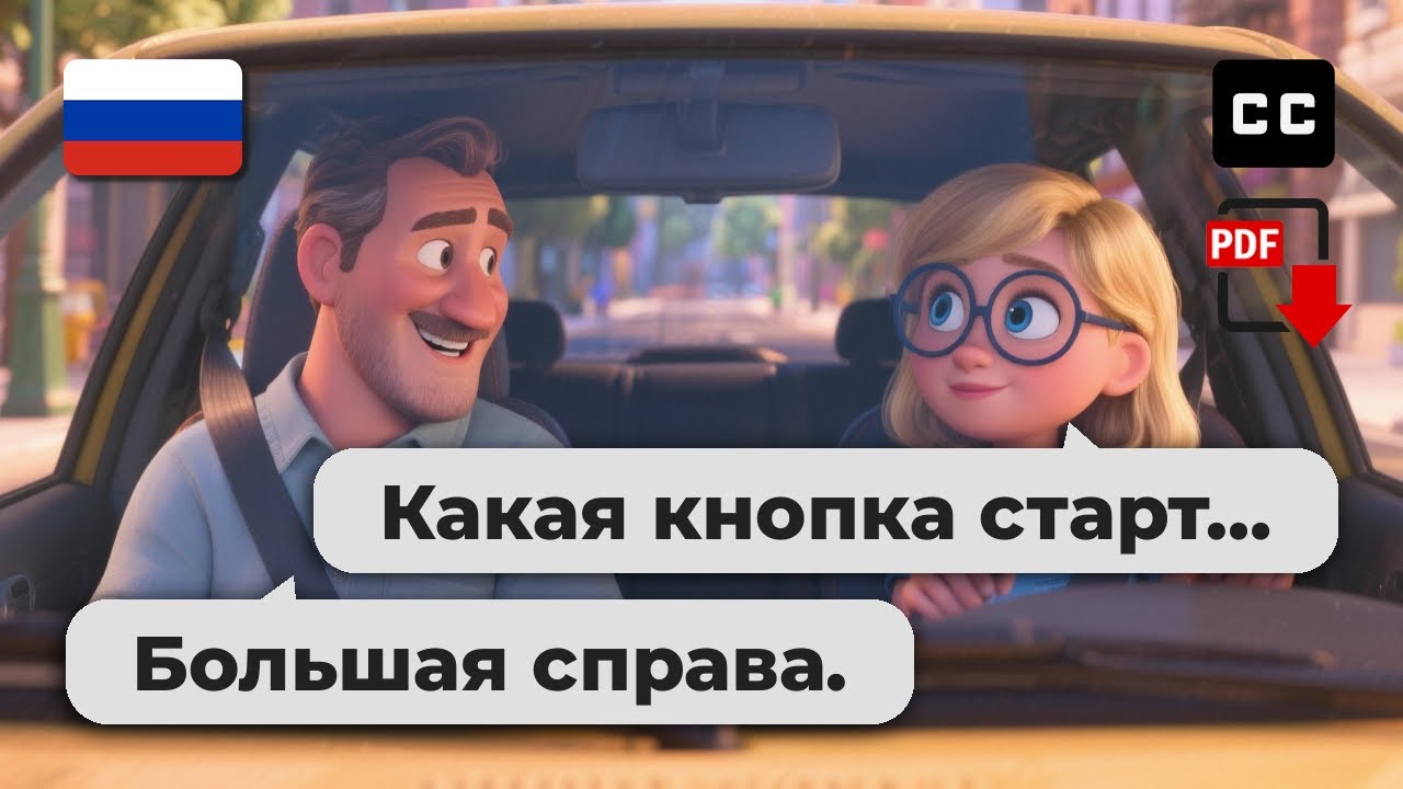 Easy Russian Conversation for Beginners – 🚗 Driving Lesson in the City ...