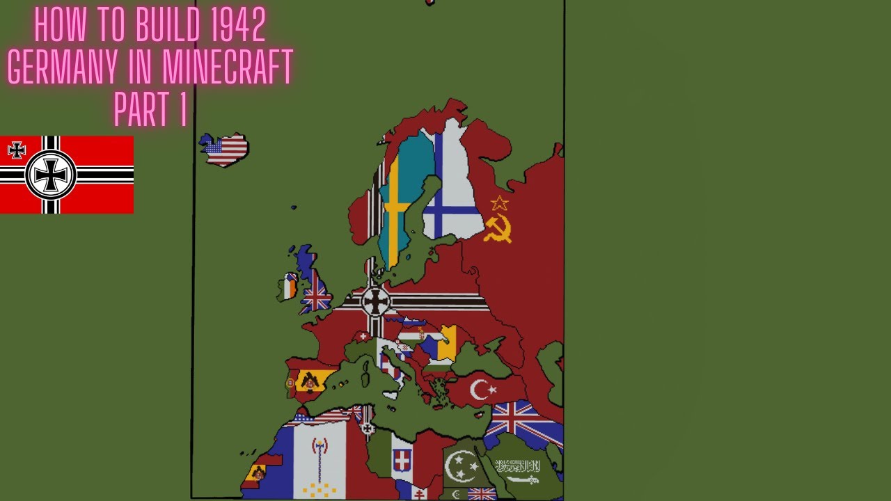 How To Build 1942 Europe In Minecraft Part 1 Germany Part 1 - YouTube