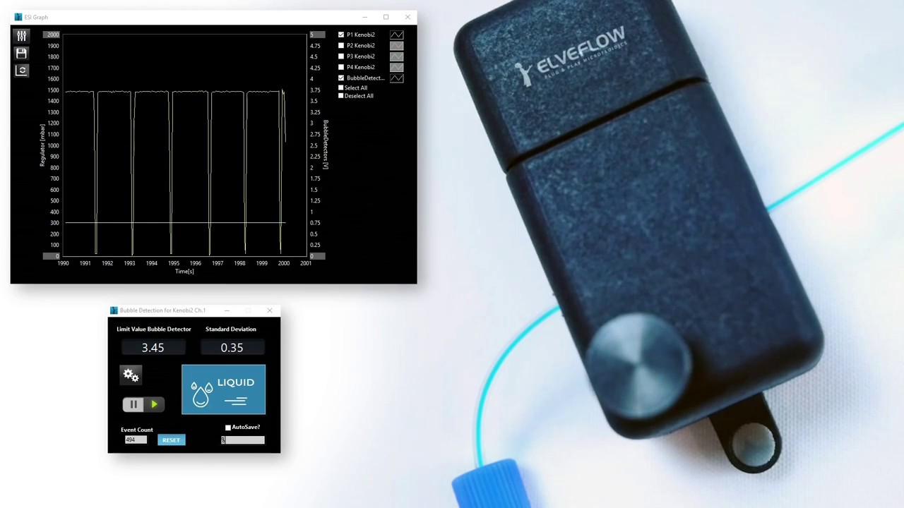 Microfluidic bubble detector module presentation - YouTube