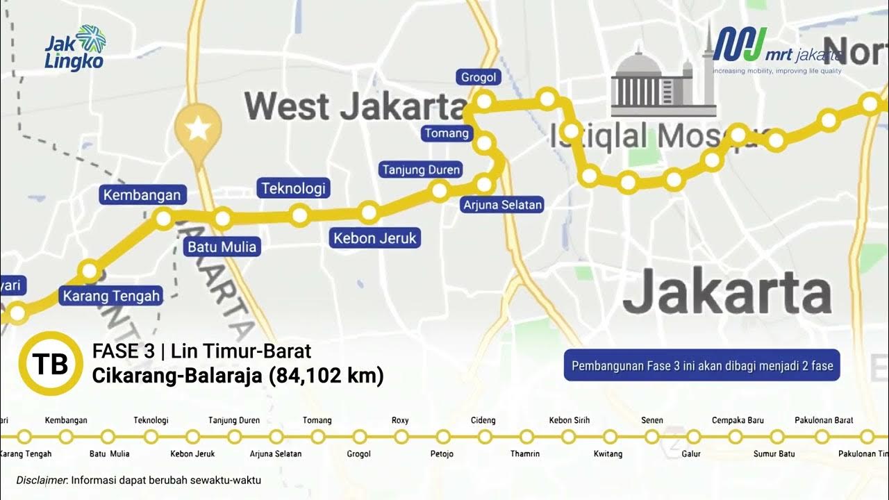 JALUR MRT FASE 3 | VASAKA CITY BEKASI - YouTube