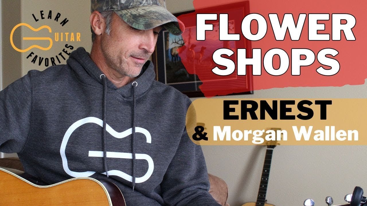 Flower Shops Guitar Tutorial - YouTube