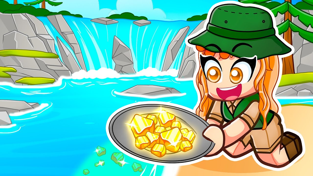 I Became the RICHEST Panning for GOLD in Roblox Proscpecting… - YouTube