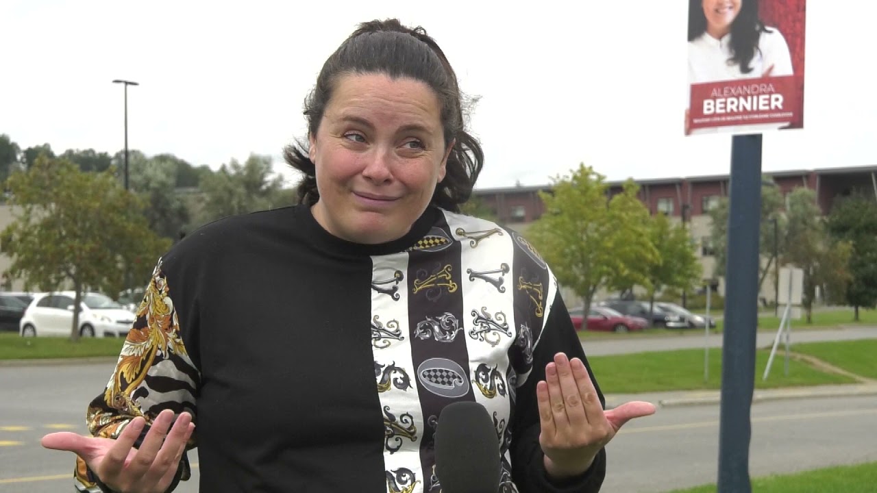 Alexandra Bernier dévoile ses priorités pour la région - YouTube