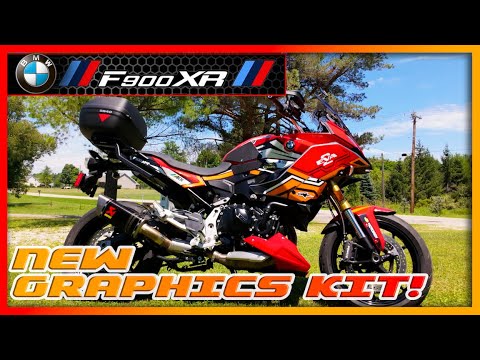 BMW F900XR GRAPHICS KIT! - YouTube