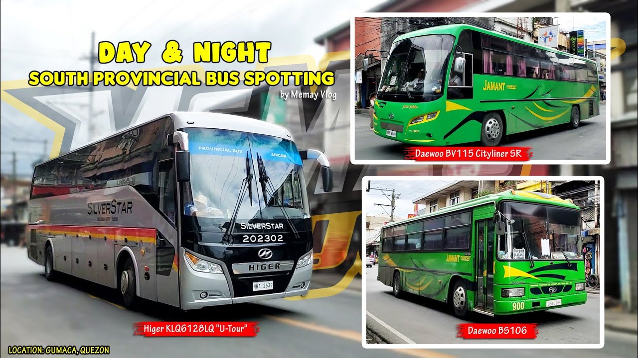 PROVINCIAL Buses SPOTTING in Gumaca Quezon Province PART38 - YouTube