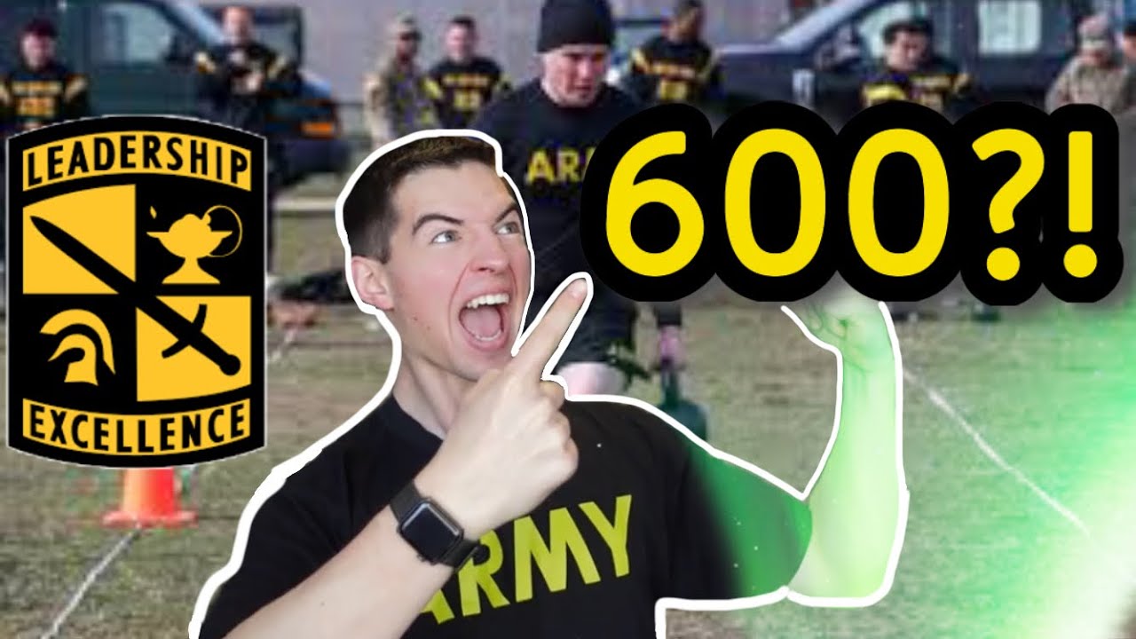 ARMY ACFT Score REVEAL! (How to GET a 600!!!) - YouTube