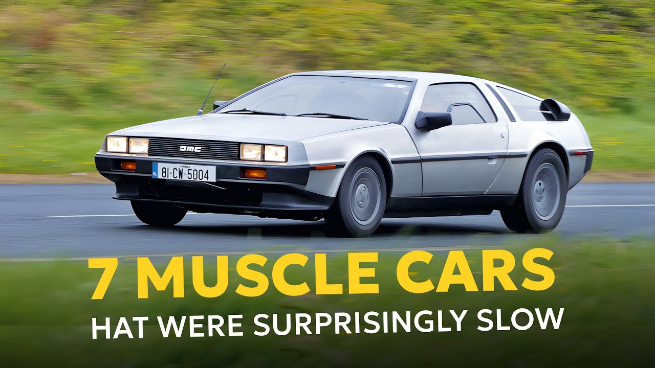 7 Muscle Cars That Were Surprisingly Slow - YouTube