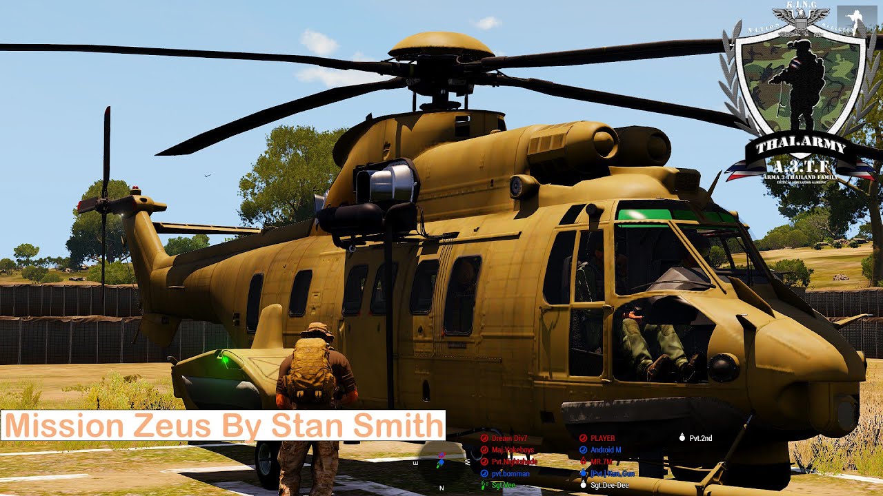 ARMA3THAILANDFAMILY Mission : Zeus By Stan Smith - YouTube