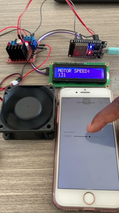 IoT 12V Fan SPEED control with ESP32 using Blynk IoT Cloud engineering ...
