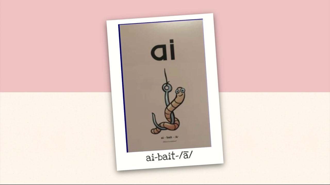 Fundations Warm Up Vowel Teams - ai,ay - YouTube