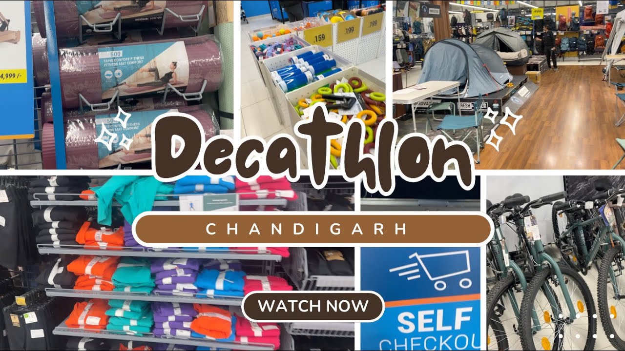 Decathlon Chandigarh | Exploring Decathlon | vlog 398 #chandigarh # ...