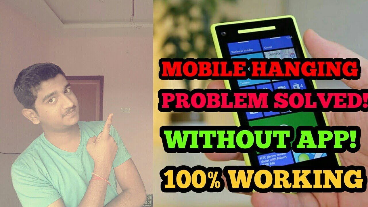 Mobile hanging problem solved ! 😊😊😊 - YouTube