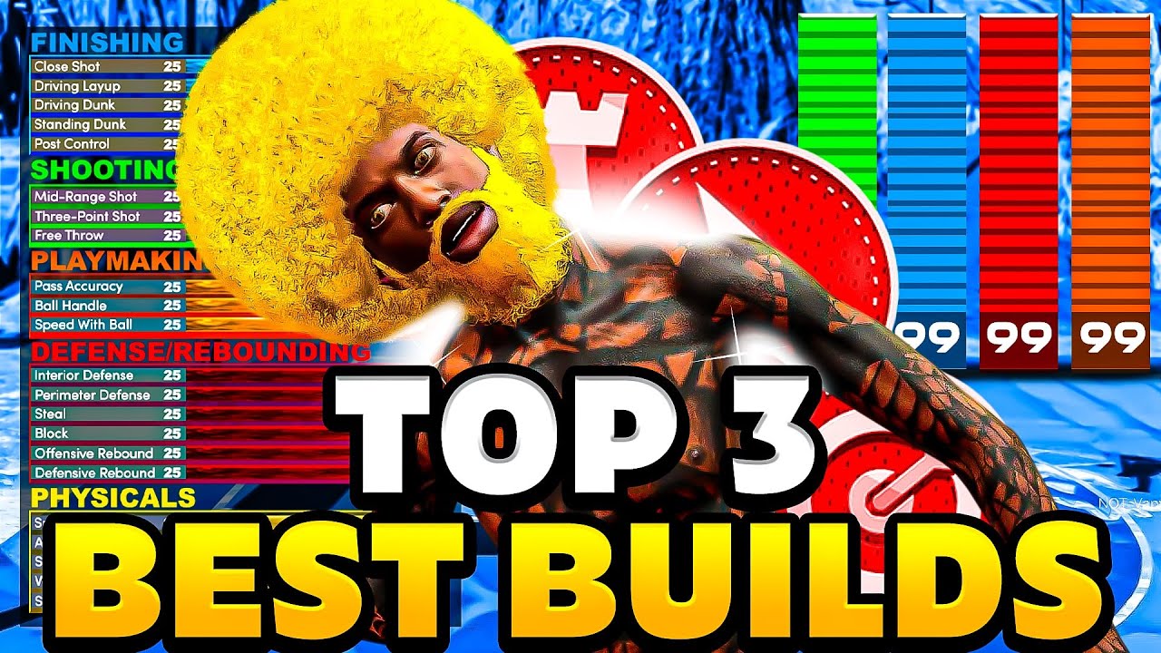 TOP 3 BEST BUILDS IN 2K23 NEXT GEN & CURRENT GEN! BEST DEMIGOD POINT ...