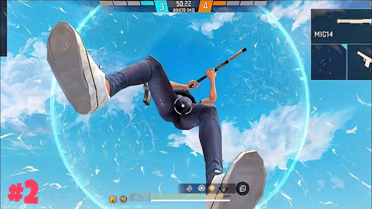 Can I Survive? 🤩 Free Fire 1v4 Custom Gameplay with Poco X3 #2 - YouTube