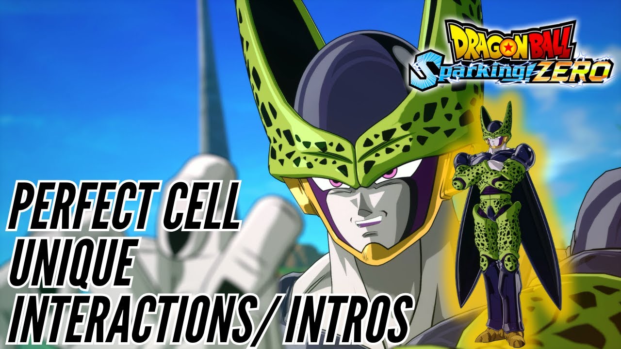 Perfect Cell Unique Interactions/ Intros - Dragon Ball Sparking Zero ...