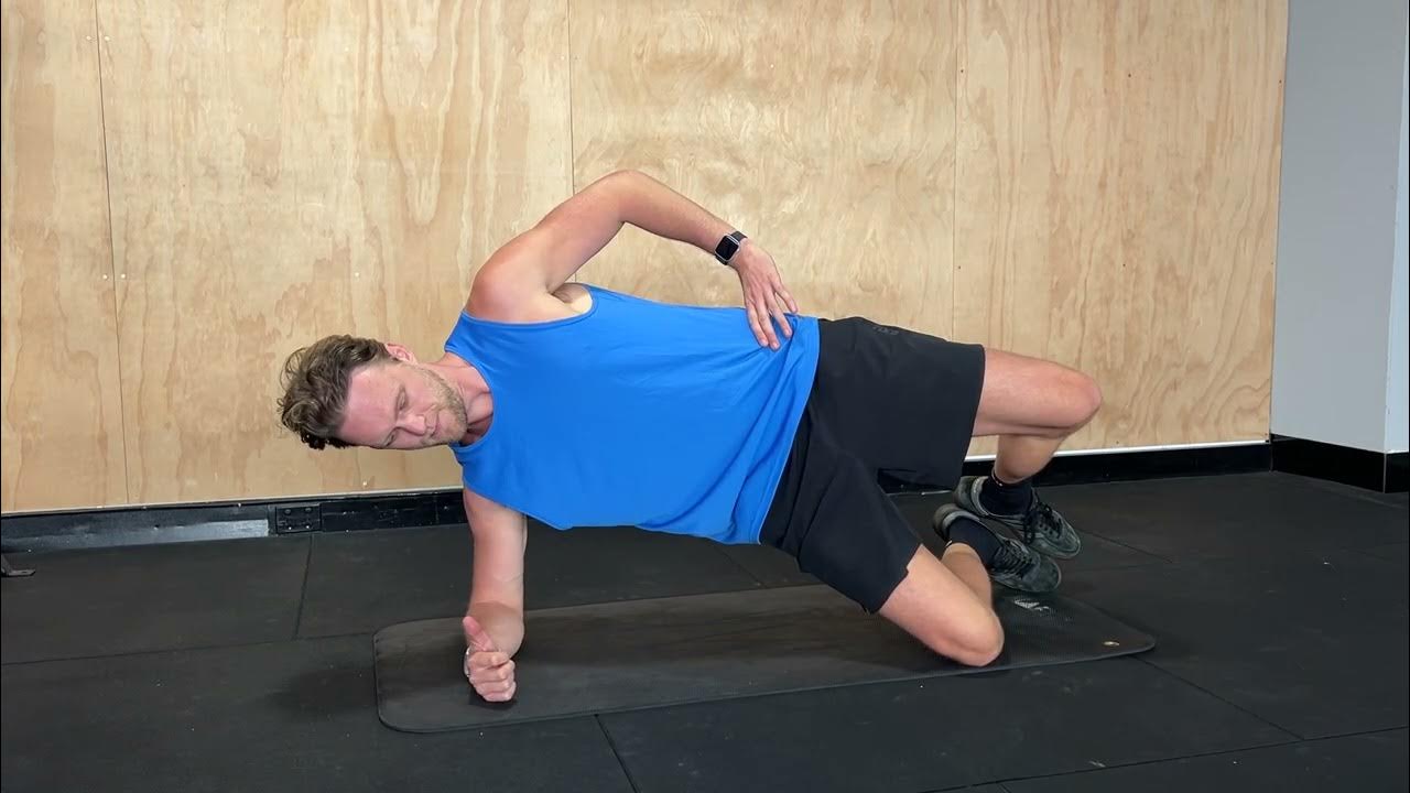 Side Plank Right - Kneeling - YouTube